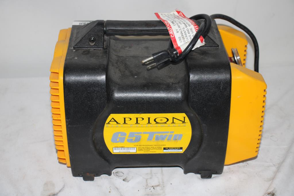 Appion Star Perfromance G5twin Twin Cylinder Recovery Unit | Property Room