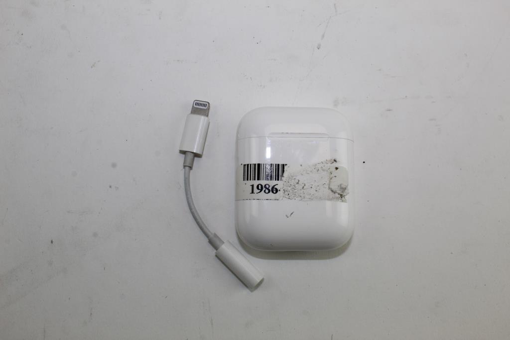 Apple Airpod Charge Case & Aux Lightning Adapter Cable; 2 Pieces ...