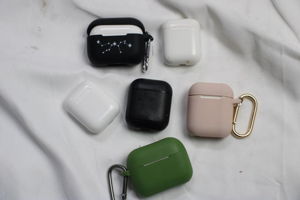Apple Airpod Pro, 2nd Gen And Other Wireless Earbud Charging Cases, 4 ...