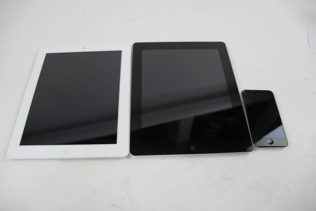 Apple IPad + .iPod Gen, Activation Locked, Sold For Parts | Property Room