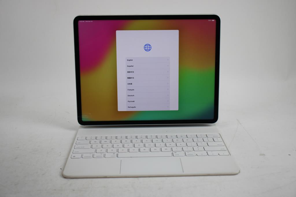 Apple IPad Pro 12.9" (5th Generation) + Keyboard Case, 256GB ...