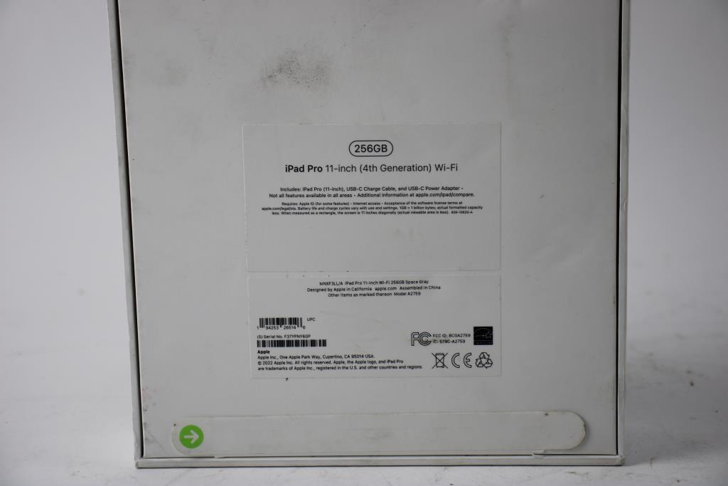 Apple IPad Pro 256GB 4th Gen | Property Room