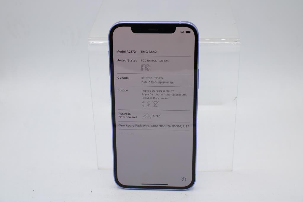 Apple IPhone 12, 256GB, Unknown Carrier, Locked To Owner - SOLD FOR ...