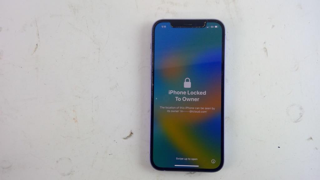 Apple IPhone 12 Activation Locked, Sold For Parts | Property Room