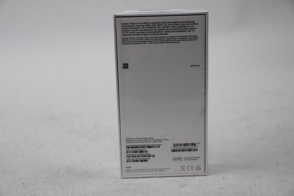 Apple IPhone 12 Blue 64GB | Property Room