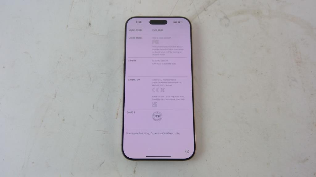 Apple IPhone 16 Pro Max Activation Locked, Sold For Parts | Property Room