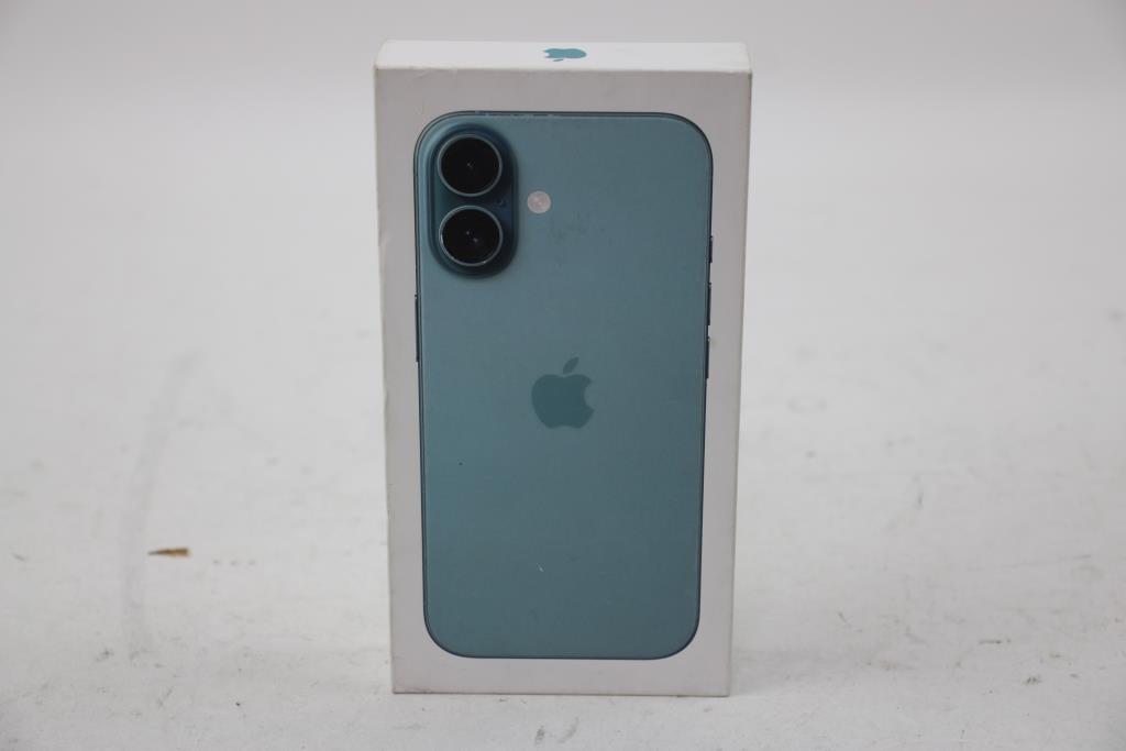 Apple IPhone 16, Teal, 256 Gb | Property Room