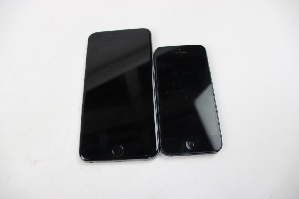 Apple IPhone 5, 6 Plus, 16,GB, 2 Pieces | Property Room