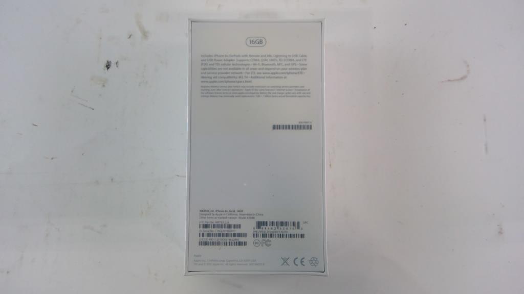 Apple IPhone 6S, 16GB, GSM&CDMA Carrier | Property Room