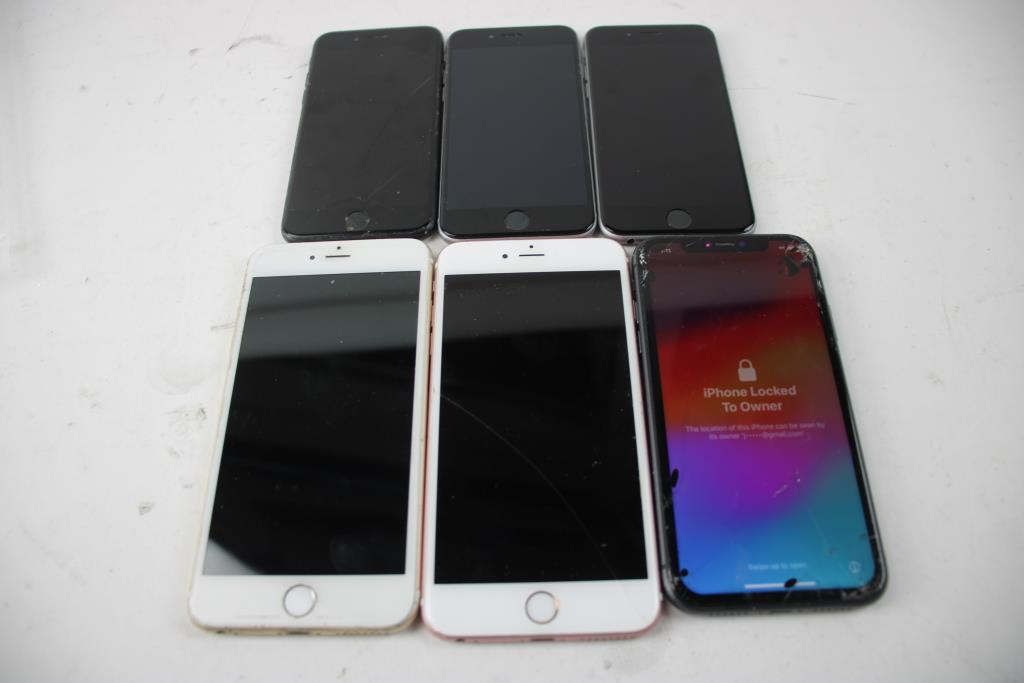Apple Iphone 6s Plus, Apple Iphone 12, And More, 6+ Pieces | Property Room