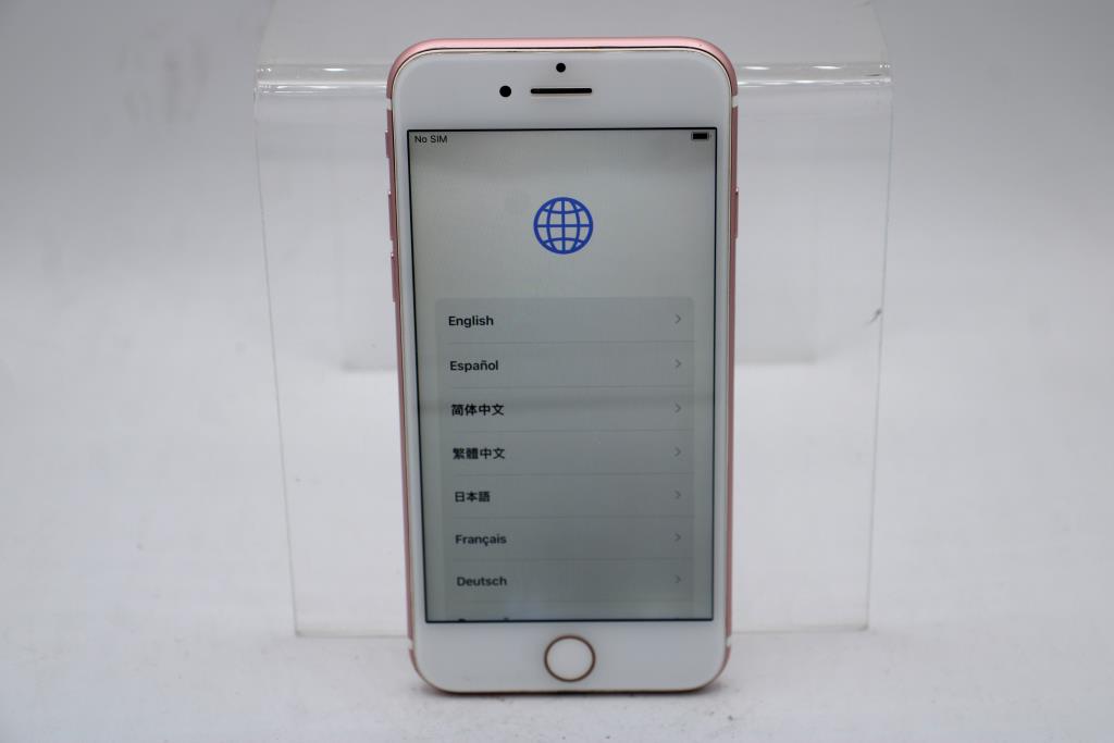 Apple IPhone 7, 32GB, Unknown Carrier, Activation Locked, Sold For Parts | Property Room