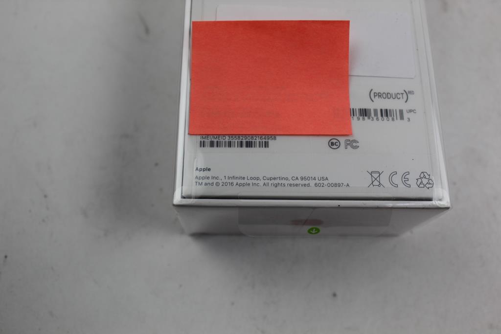 Apple Iphone 7 Red 128GB Model A1660 Brand New | Property Room