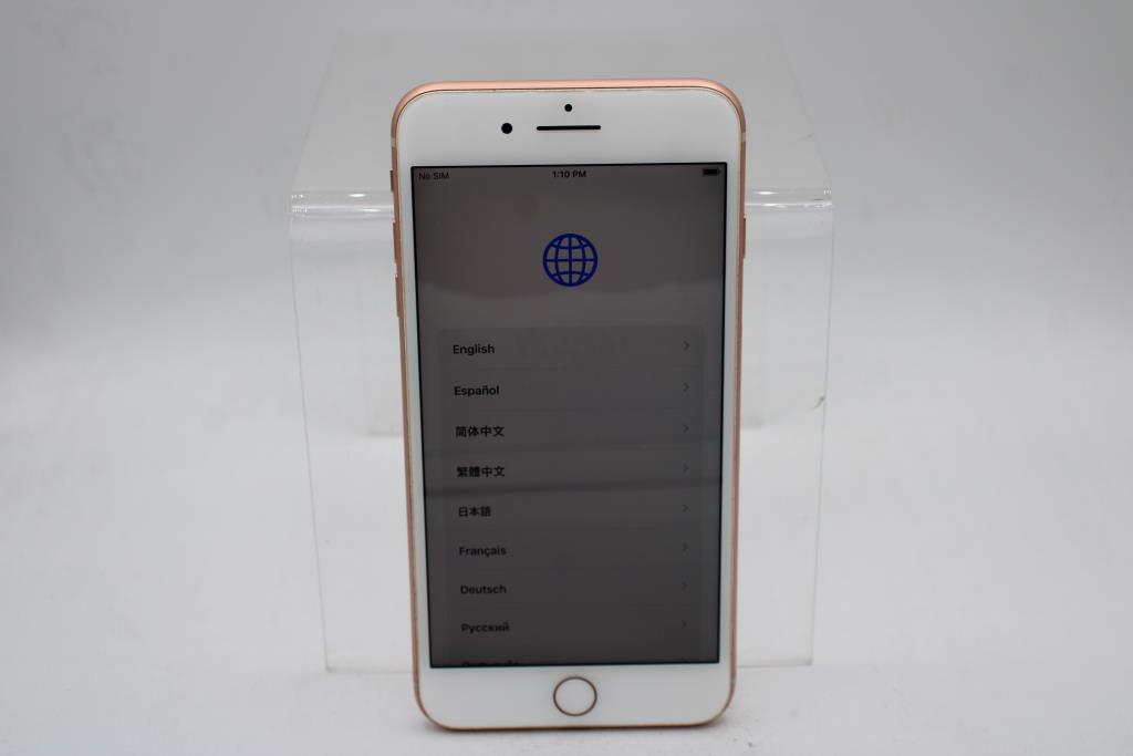 Apple IPhone 8 Plus, 64GB, Unknown Carrier, Locked To Owner - SOLD FOR ...