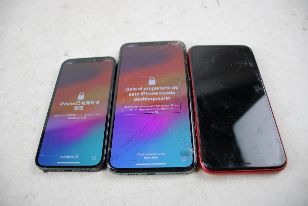 Apple IPhone Lot, 3 Pieces Sold For Parts | Property Room