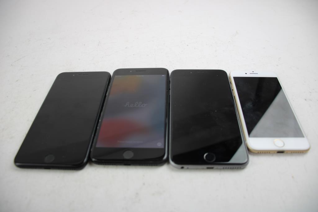 Apple IPhone Lot, 4 Pieces Sold For Parts | Property Room