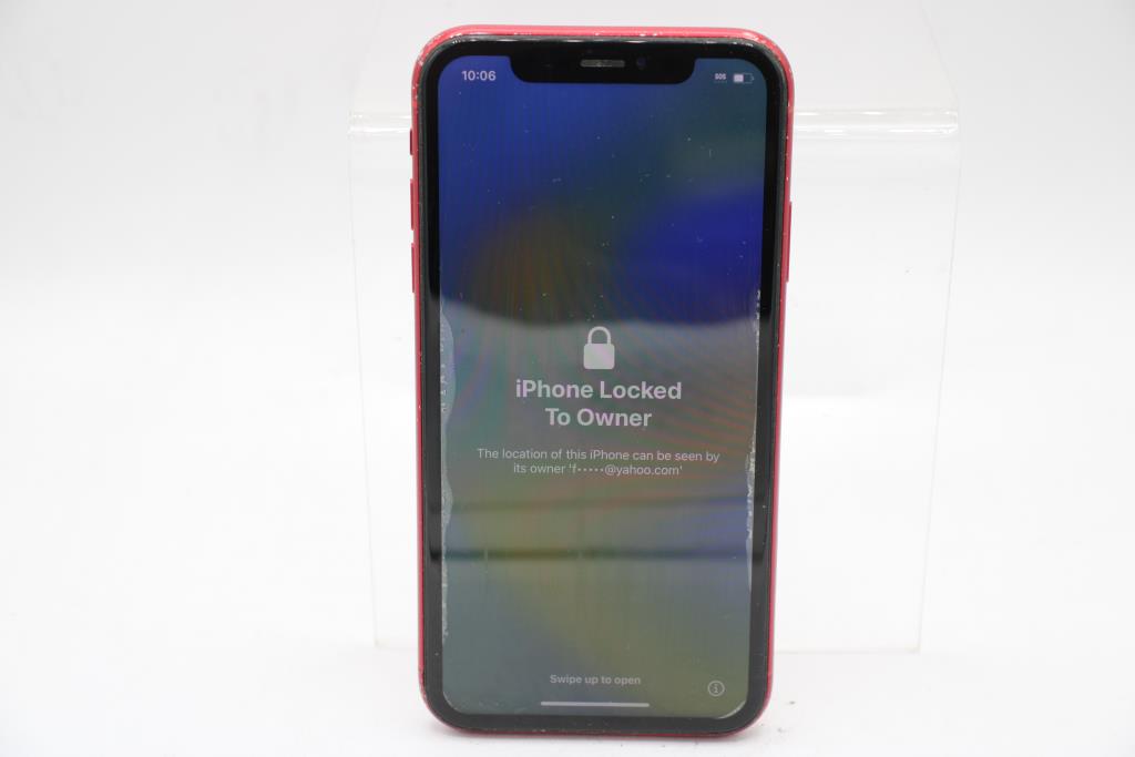 Apple IPhone XR, 128GB, Unknown Carrier - Locked To Owner - SOLD FOR ...