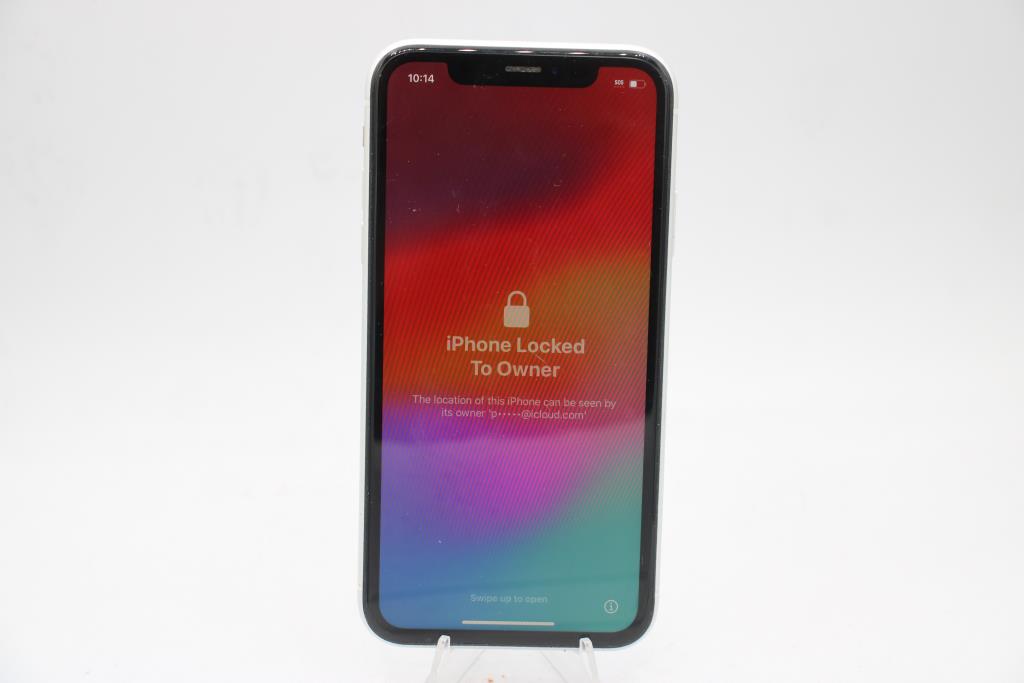 Apple IPhone XR , 64GB, Unknown Carrier, Locked To Owner - SOLD FOR ...