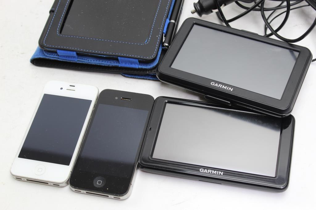 Apple Iphones, Garmin Gps, Amazon Tablet+ More 7 Pieces | Property Room