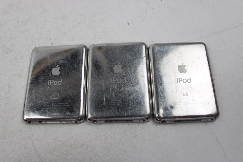 Apple IPod Nano (3rd Gen), 4,8GB, 3 Pieces | Property Room