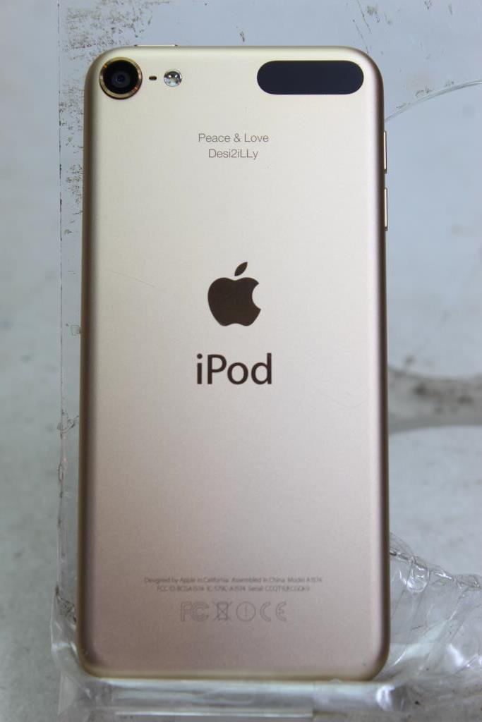 Apple IPod Touch 6th Gen, 32GB, ICloud Locked, Sold For Parts ...