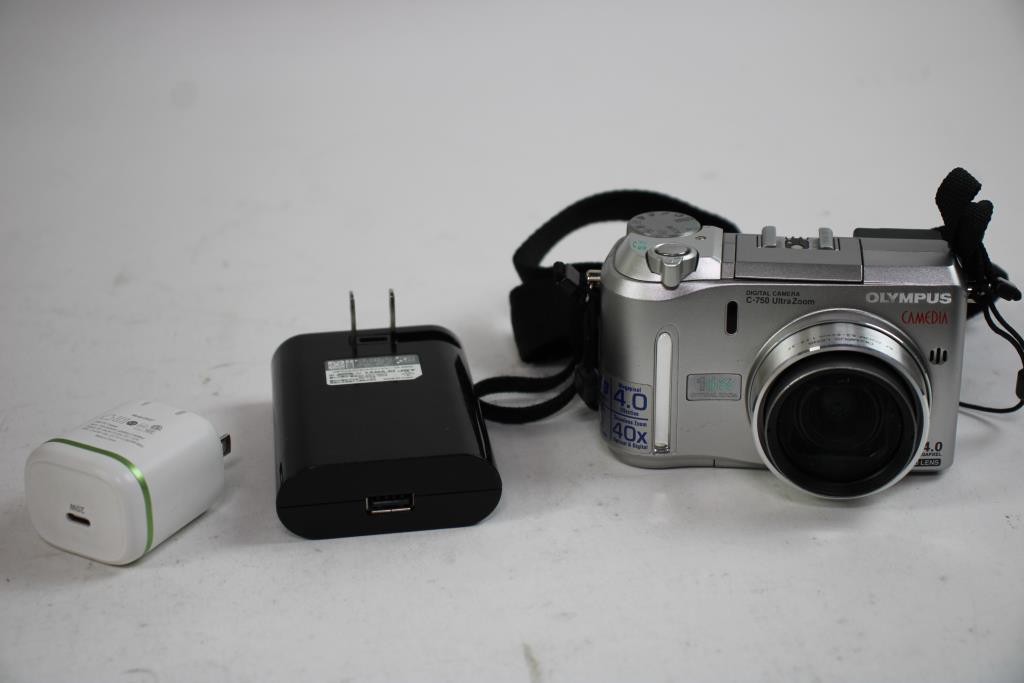 Apple Mac Mini, Olympus Digital Camera, And More Bulk Lot, 4 Pieces ...