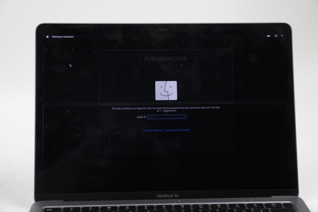Apple MacBook , Apple ID Activation Locked, Sold For Parts Only ...
