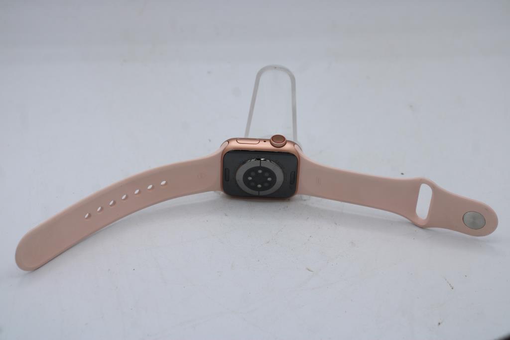 Apple Watch Series 6 (GPS+LTE), 40mm Aluminum Case, Pink Sports Band (S ...