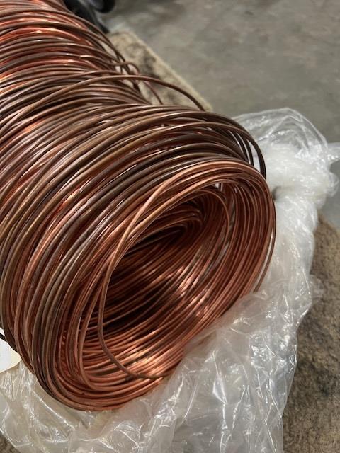 Approx. 70+ Lbs Of Copper Colored Wire | Property Room