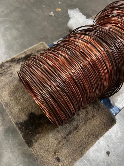 Approx. 70+ Lbs Of Copper Colored Wire | Property Room