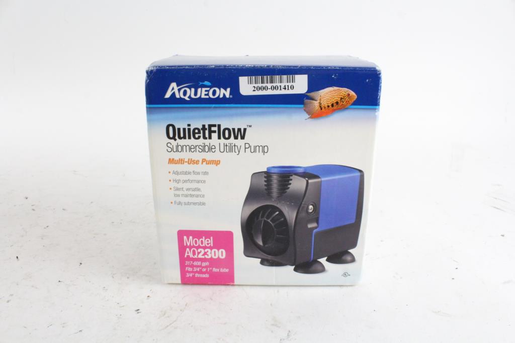 Aqueon QuietFlow Submersible Utility Pump | Property Room