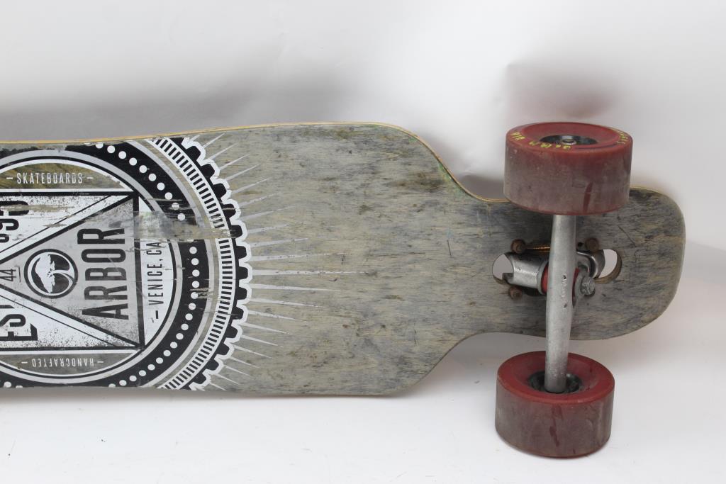 Arbor Genesis Wooden Longboard | Property Room
