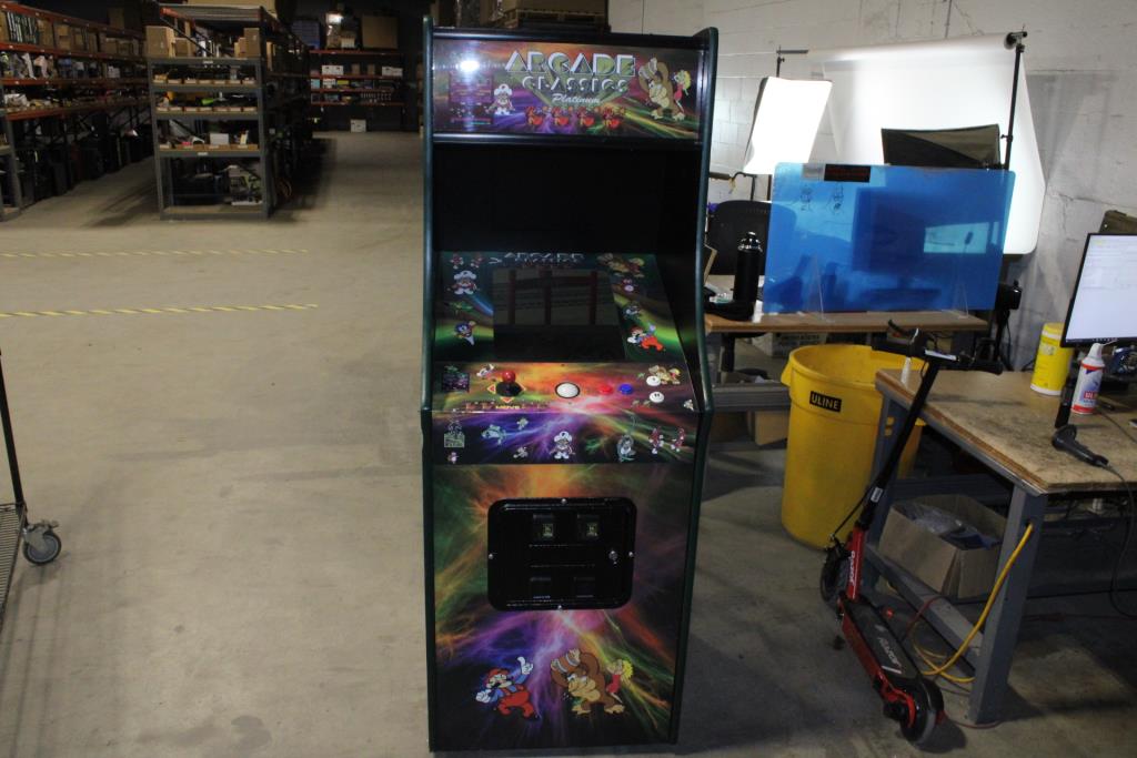 Arcade Classics Platinum Arcade Cabinet | Property Room