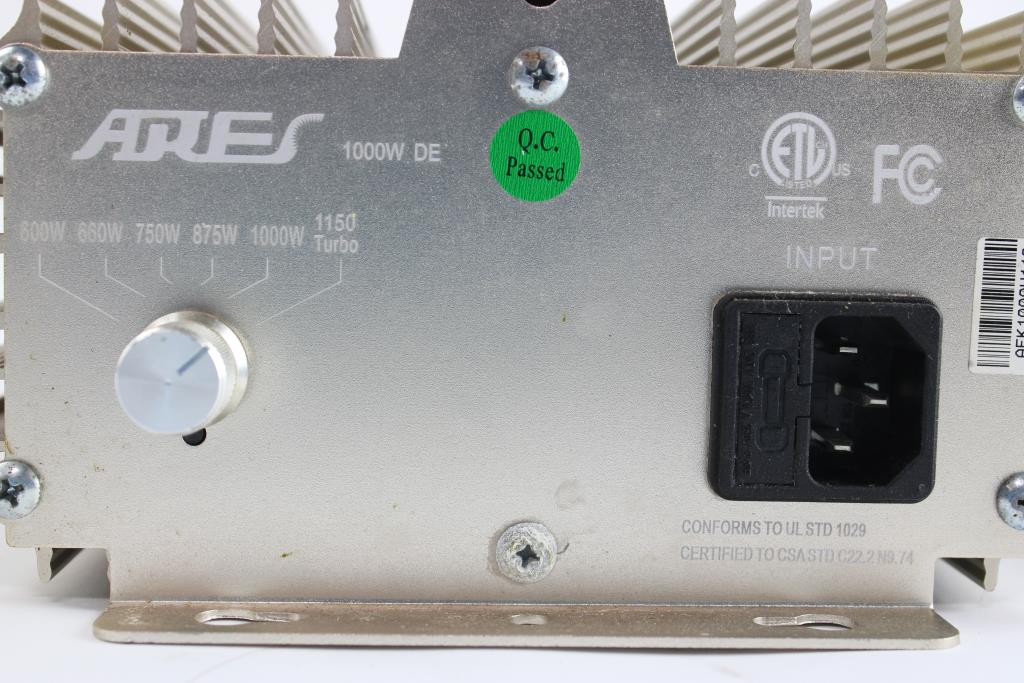 Ares 1000w DE Premium Double Ended Lighting System Ballast | Property Room