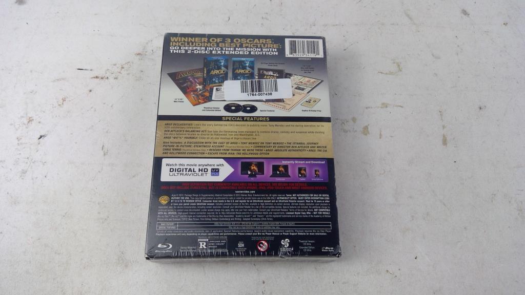 Argo Extended Edition Blu-Ray | Property Room
