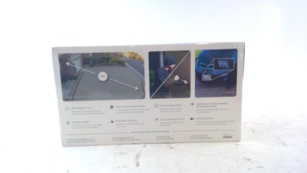 Arlo Pro 4 Spotlight Camera Security Bundle | Property Room