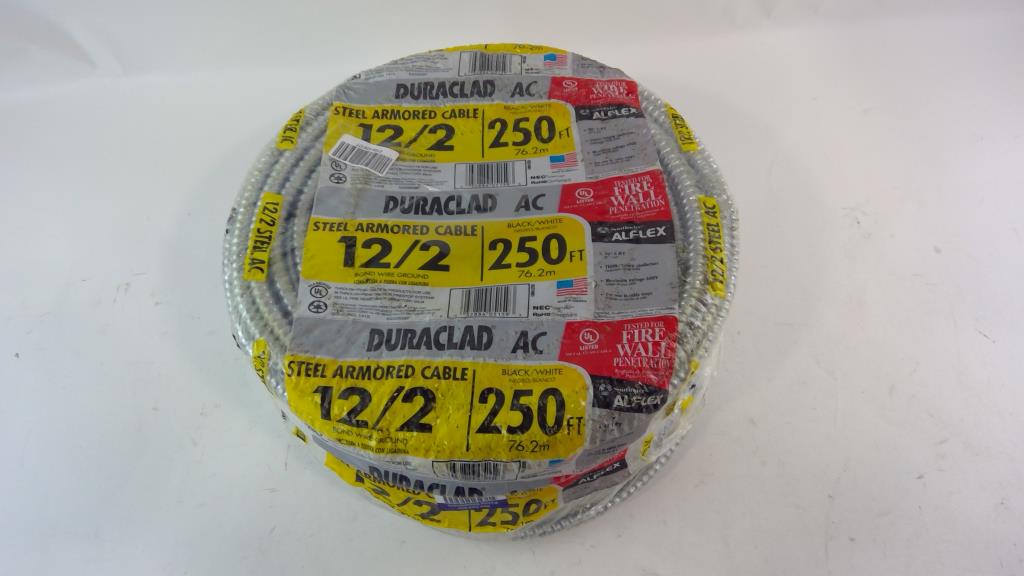 Armorlite Aluminium Armored Cable 12/2 250' | Property Room