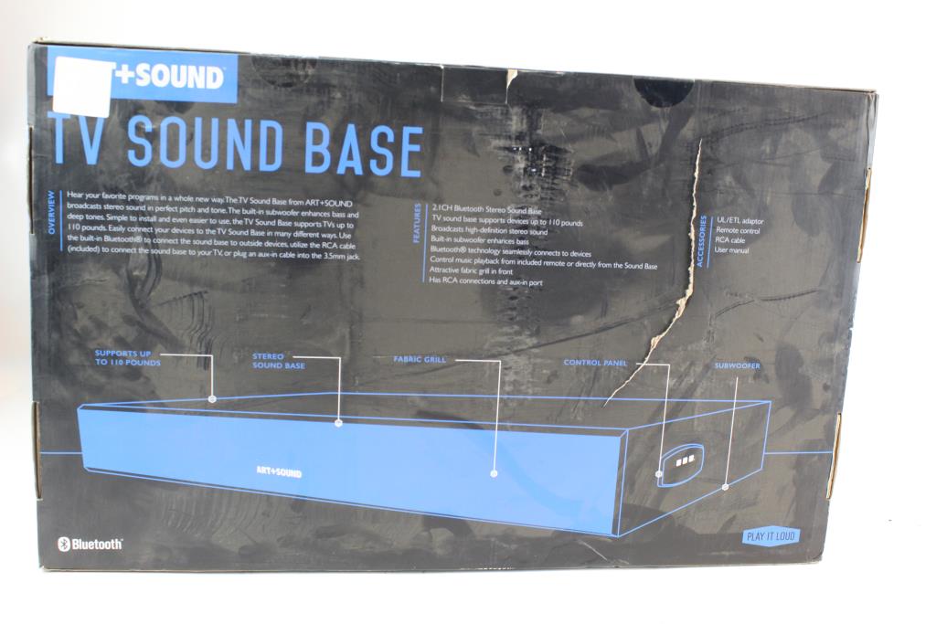 Art & Sound Tv Sound Base | Property Room