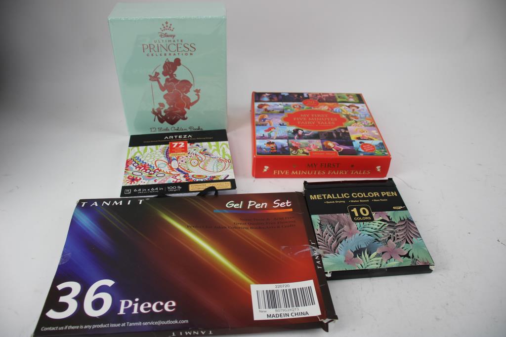 Arteza Coloring Book, 1965 Ford Mustang Model, And More Bulk Lot, 21 ...