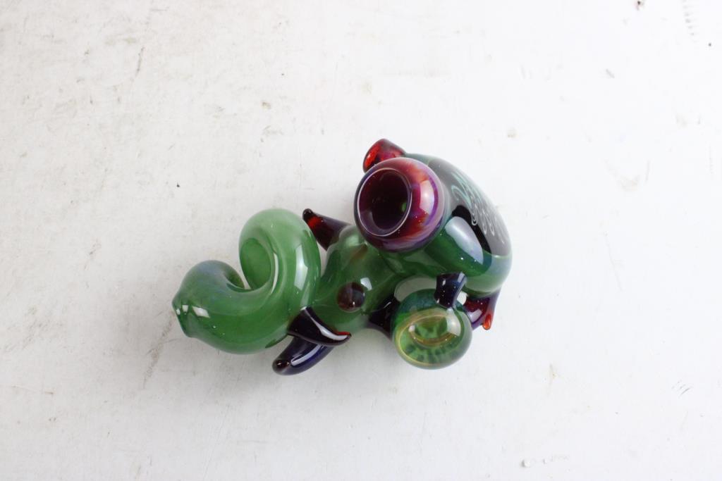 Artisanal Glass Smoking Pipe | Property Room