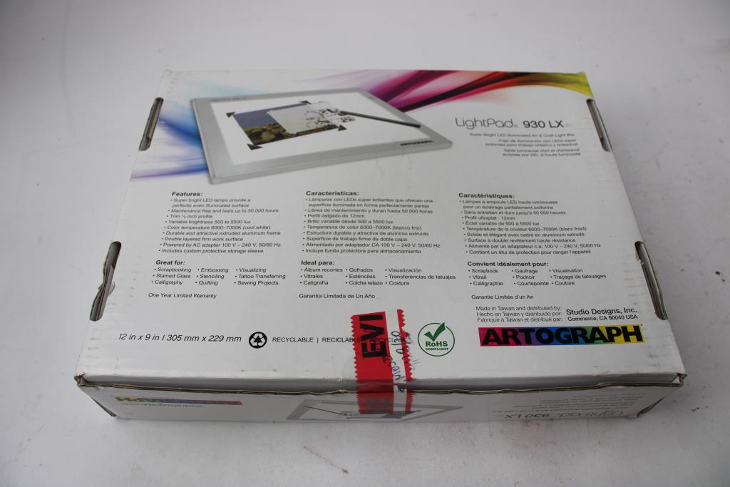 Artograph LED LightPad 930 LX | Property Room