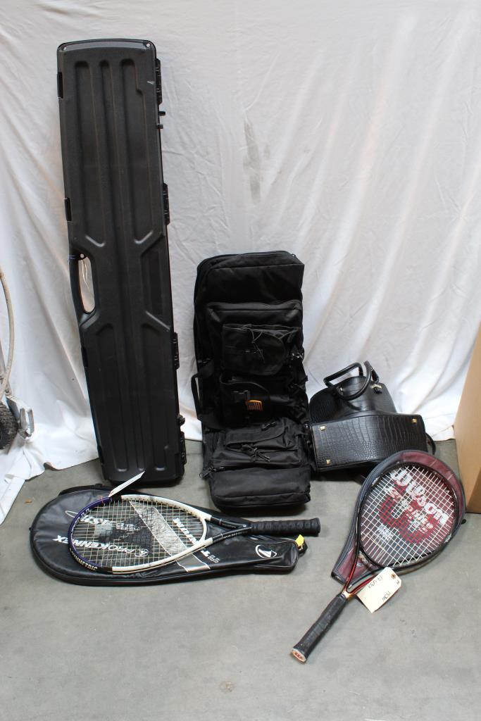 Asm Racket, Plastic Gun Case Unknown Brand 4 Pieces | Property Room