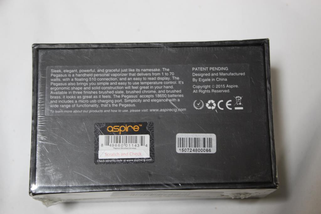 Aspire Pegasus 70W Vape Mod Kit Brushed Brass | Property Room