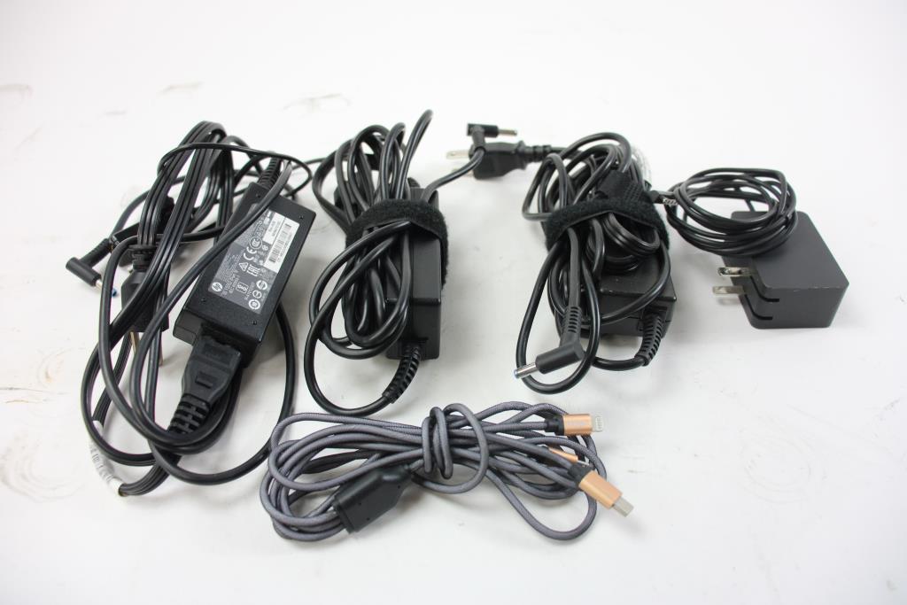 Assorted AC Adapters, Multi Monitor Adapter And More 10+ Pieces ...
