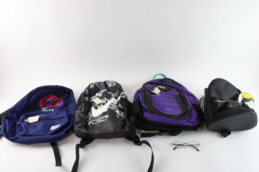 Assorted Backpacks, 4 Pieces | Property Room