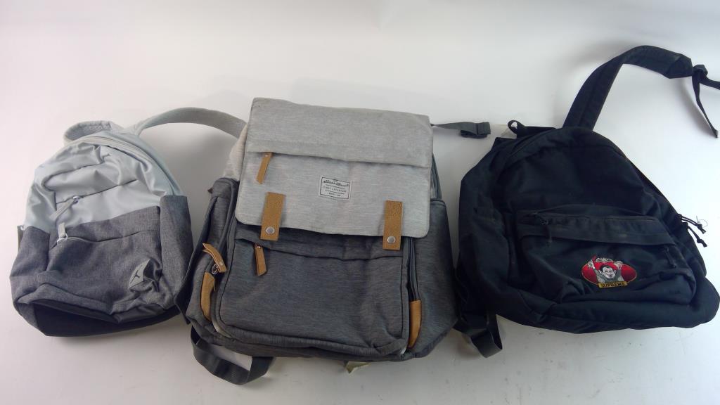 Assorted Backpacks & Bags Lot, 5+ Pieces | Property Room