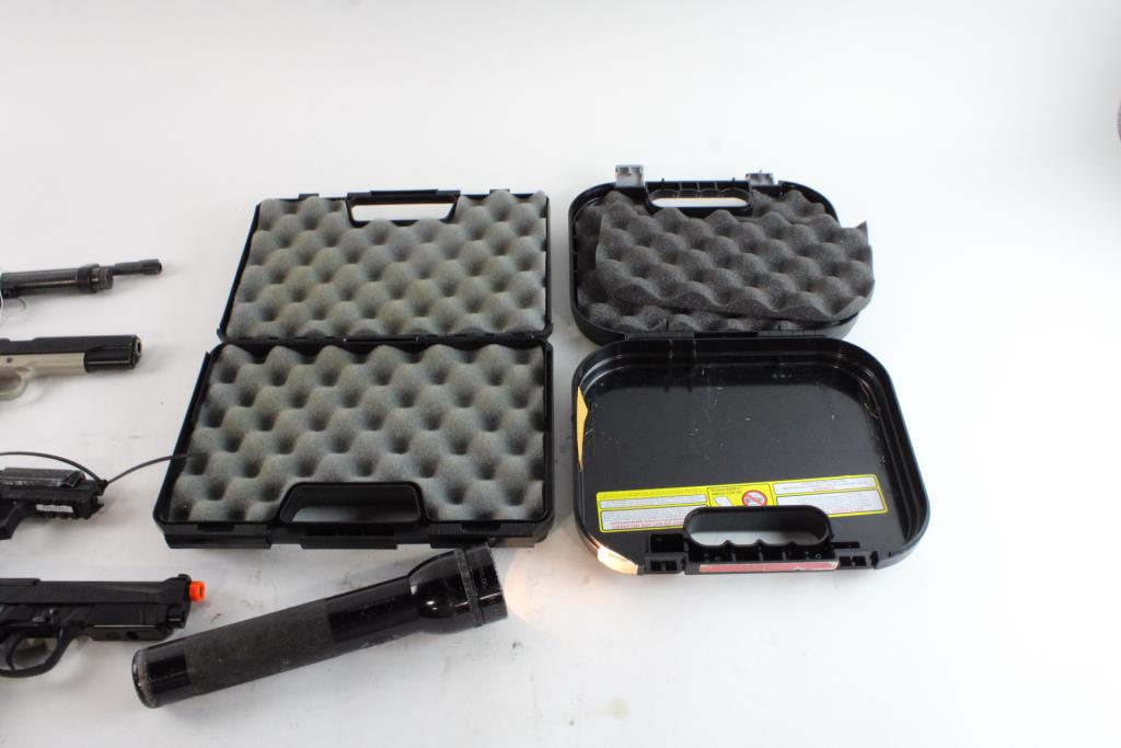 Assorted BB/Pellet Guns And Cases, 4+ Pieces | Property Room