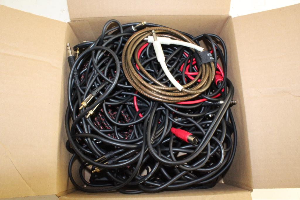 Assorted Cables, 5+ Pieces | Property Room