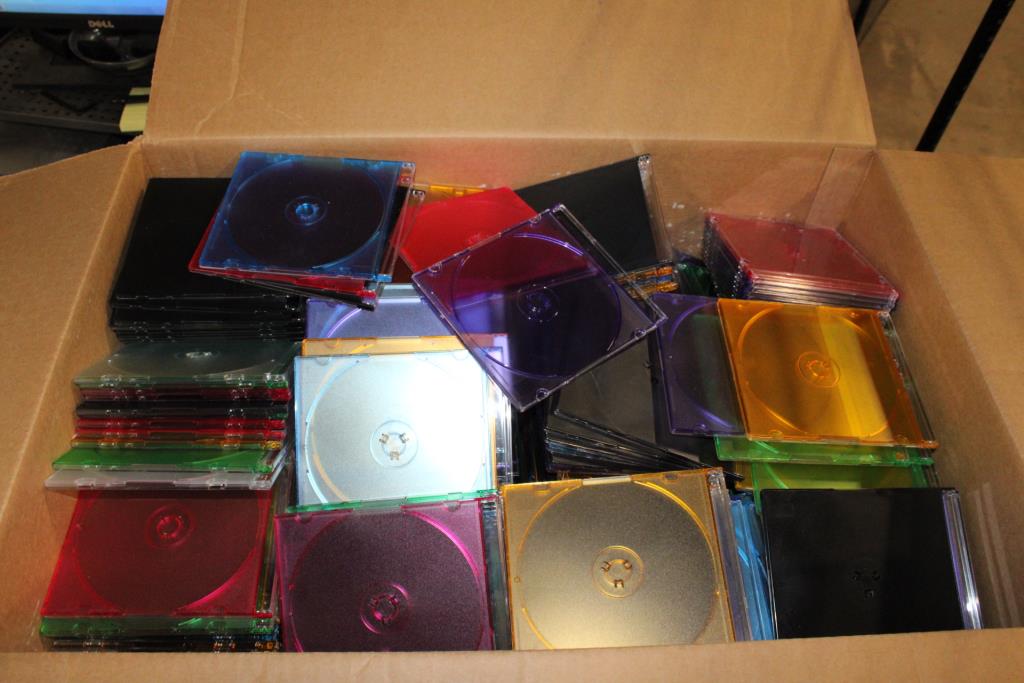 Assorted Cd Cases, 100+ Pieces | Property Room