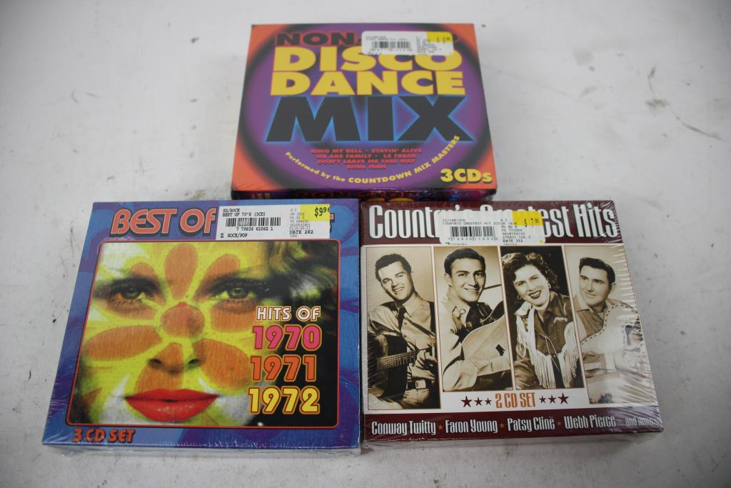 Assorted CDs Bulk Lot, 19 Pieces | Property Room
