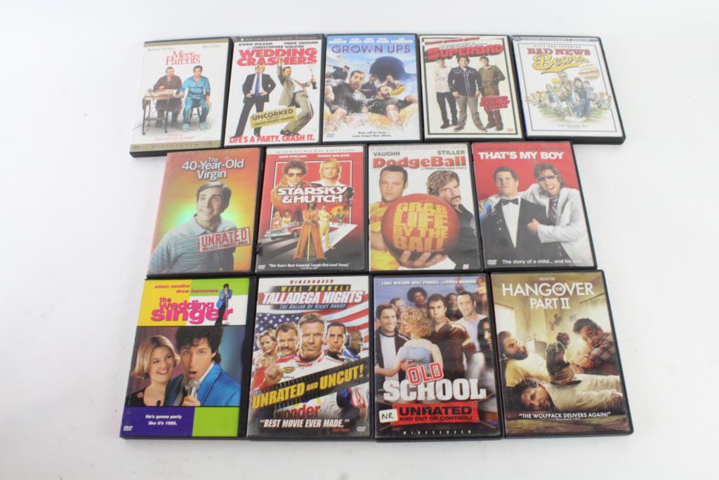 Assorted DVD Movies, 13 Pieces | Property Room